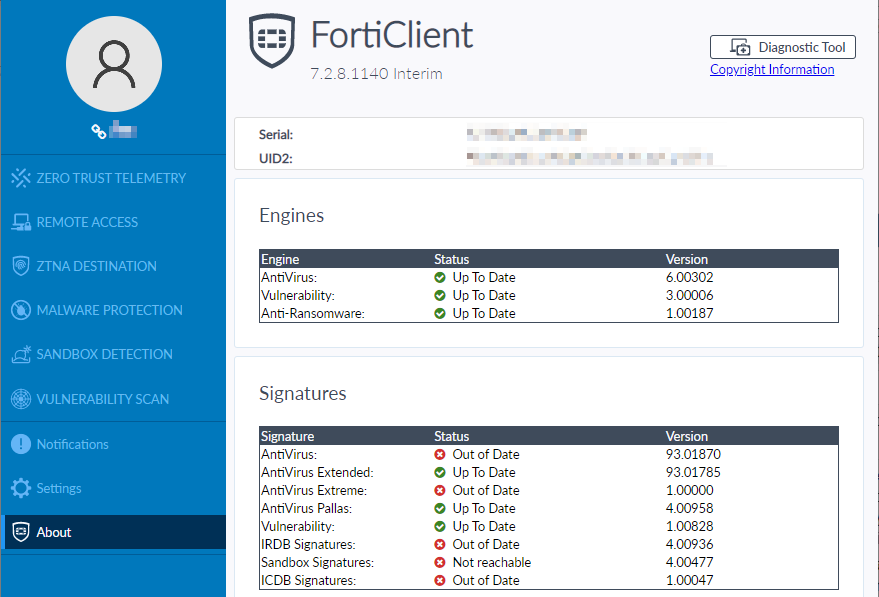 Appendix B Vulnerability Patches Forticlient 7 2 11 Fortinet Document Library